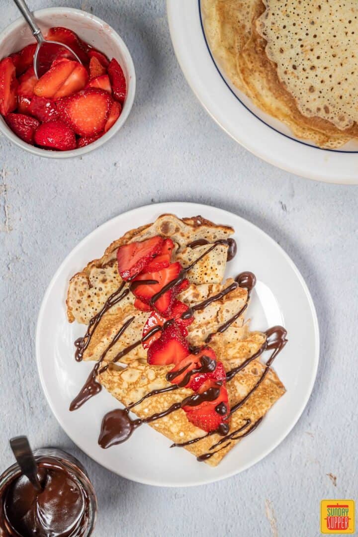 Strawberry Crepes - Sunday Supper Movement