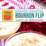 Bourbon Flip Cocktail Recipe - Sunday Supper Movement