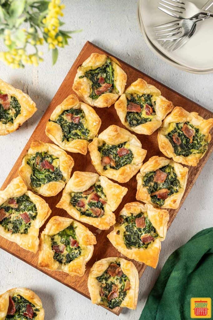Spinach Puff Pastry - Sunday Supper Movement