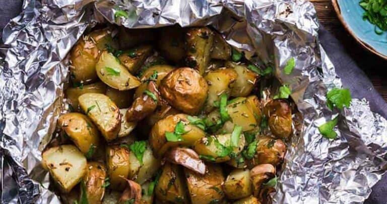 Easy Foil Pack Potatoes on the Grill or Oven - Sunday Supper Movement