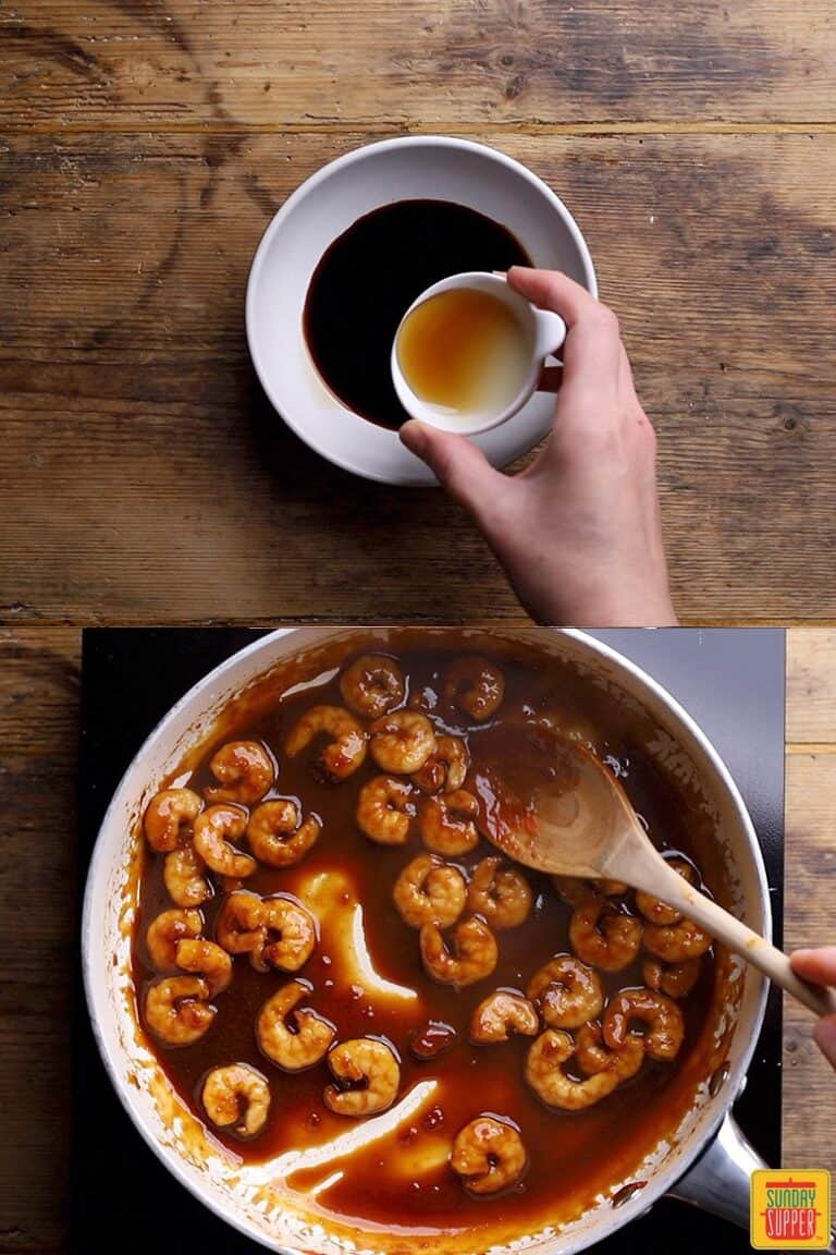 Sweet and Spicy Prawns Stir Fry in 15 Minutes