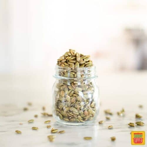 Simple Roasted Pumpkin Seeds (Pepitas) - Sunday Supper Movement