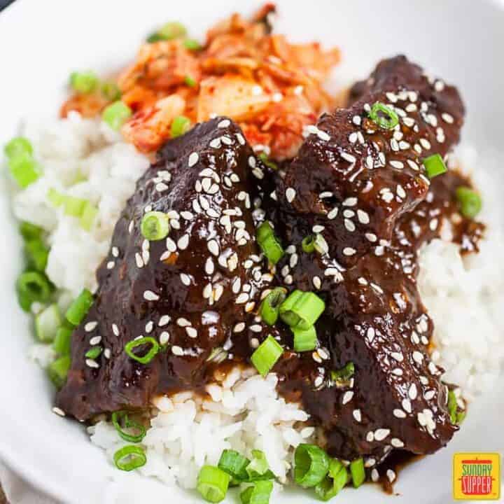 Braised Korean Short Ribs