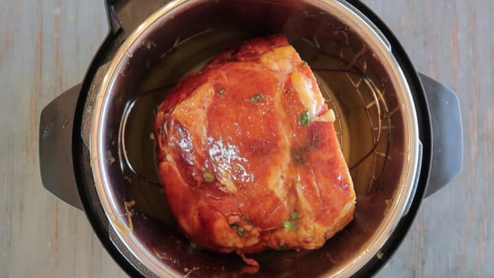 Brown Sugar Instant Pot Ham - Holiday Favorite