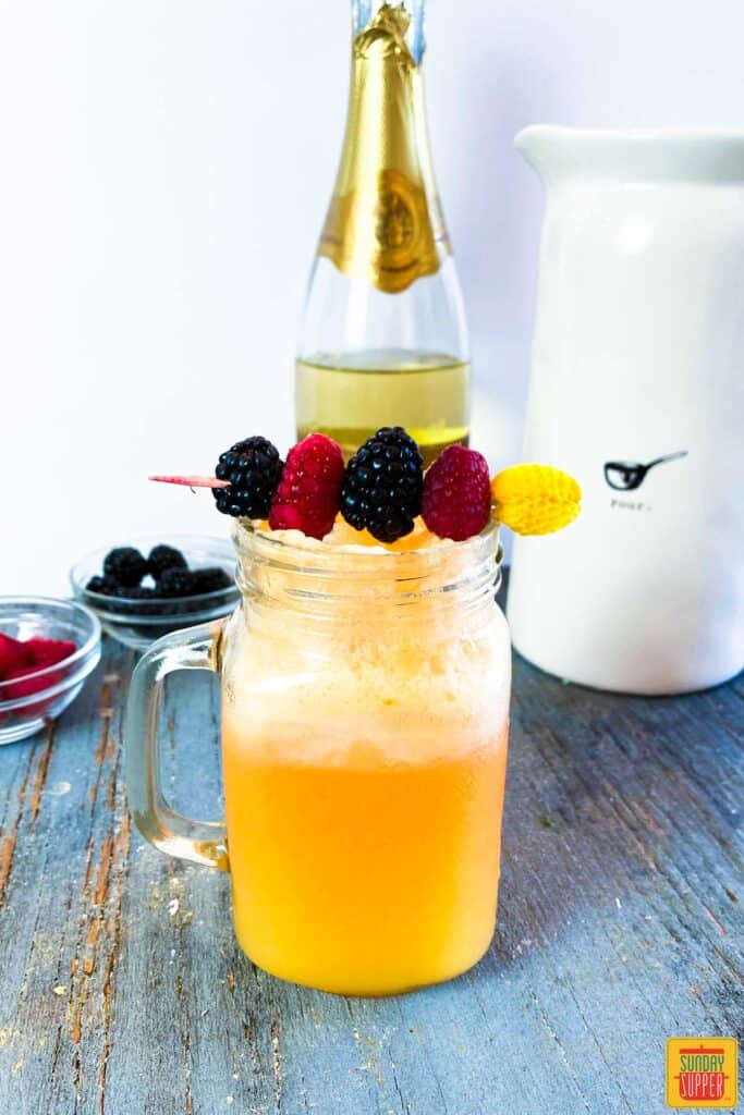 Fruity "MOMosa" Best Mimosa Recipe - Sunday Supper Movement