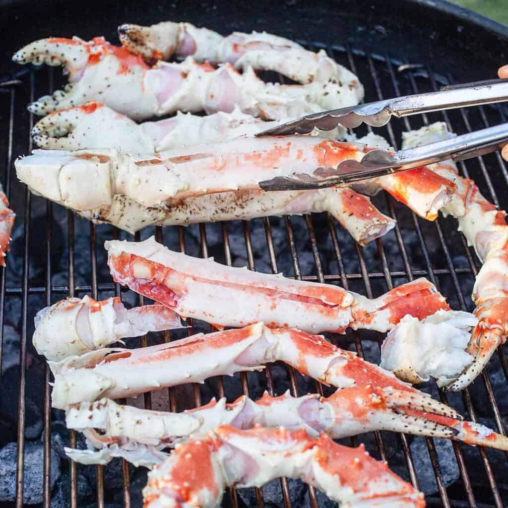 Grilled Crab Legs with Garlic Butter - Sunday Supper Movement