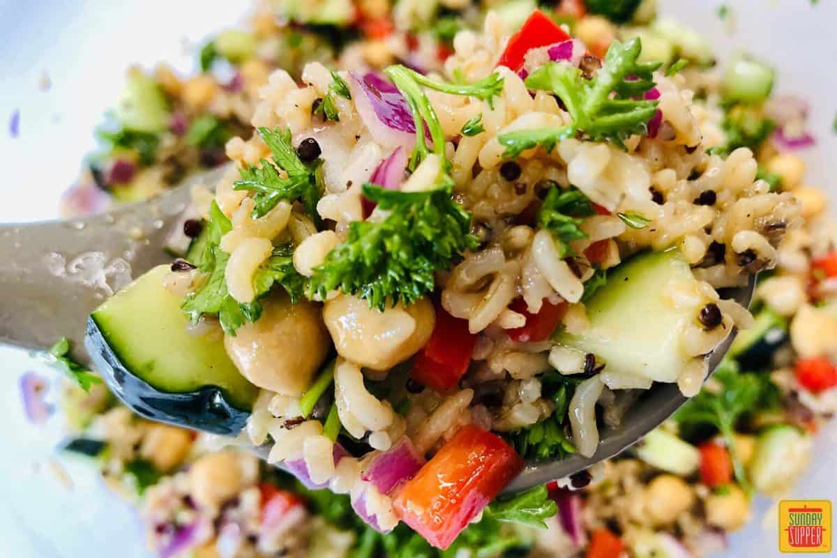 Cold Quinoa Salad - Sunday Supper Movement