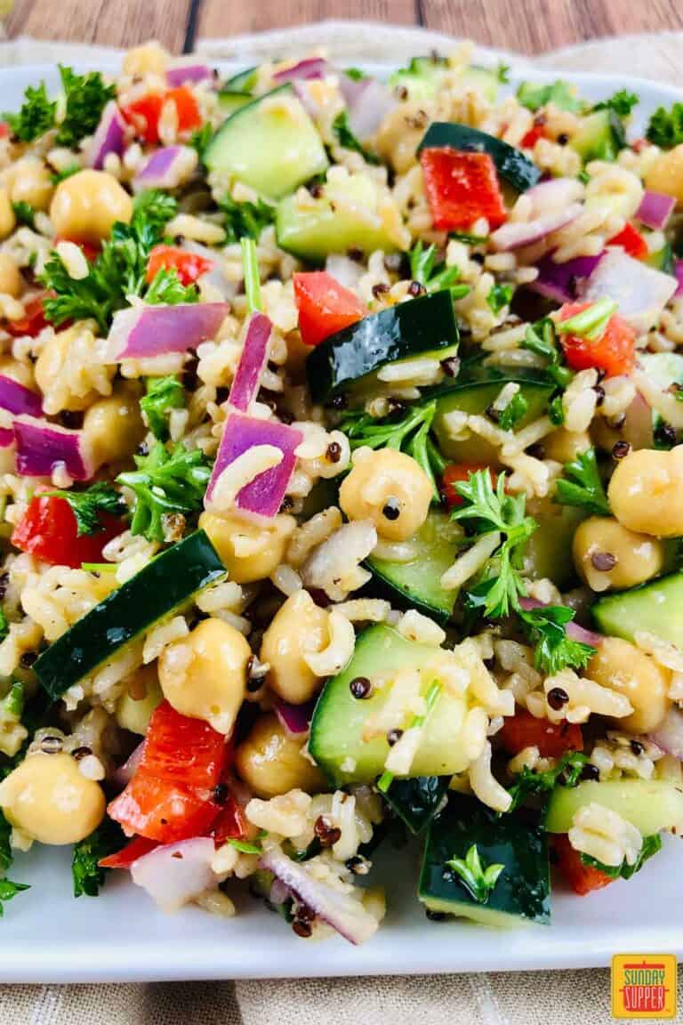 Cold Quinoa Salad - Sunday Supper Movement