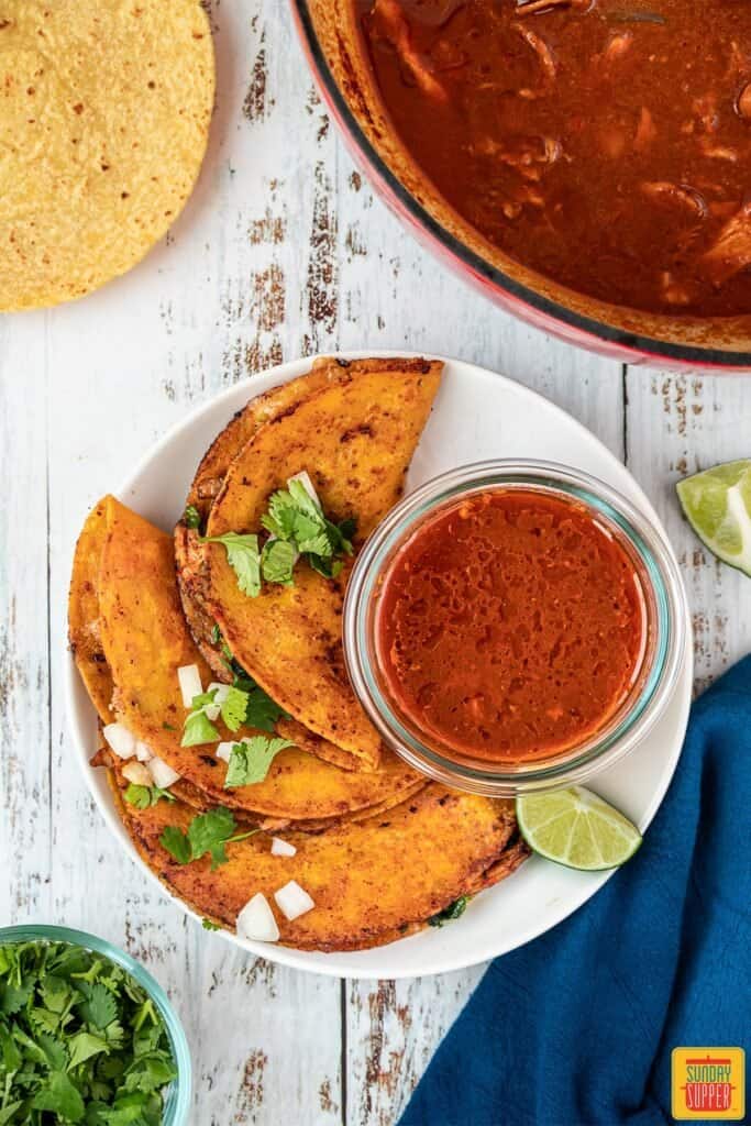 Chicken Birria Tacos - Sunday Supper Movement