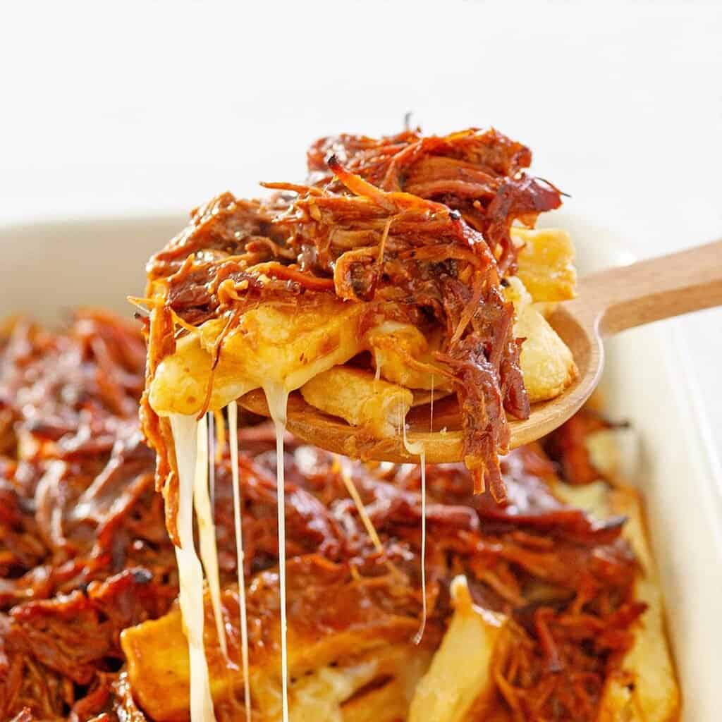 Pulled Pork Poutine Recipe - Sunday Supper Movement