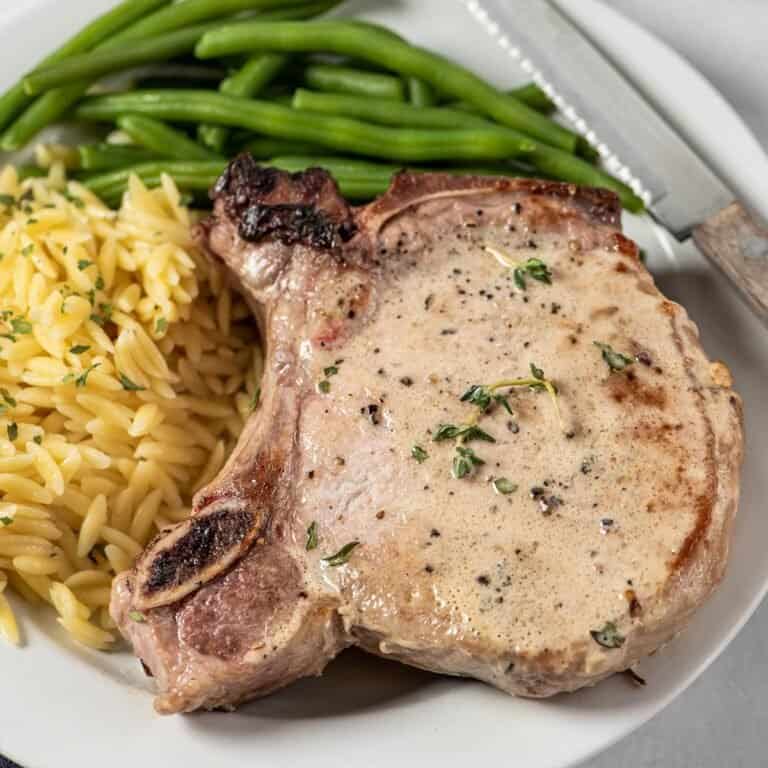 Pan Seared Pork Chops