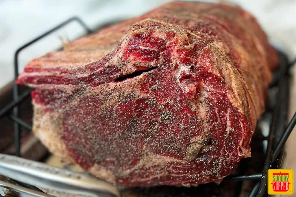 Dry Aged Prime Rib - Sunday Supper Movement