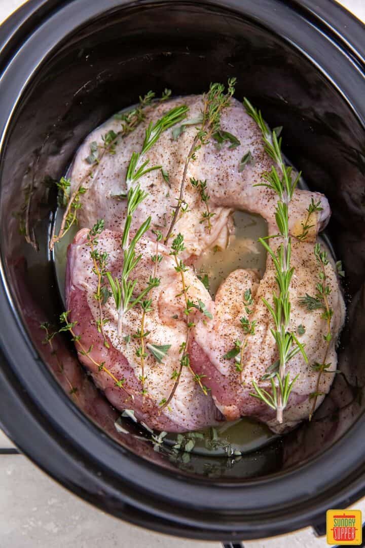 Crock Pot Chicken Legs - Sunday Supper Movement