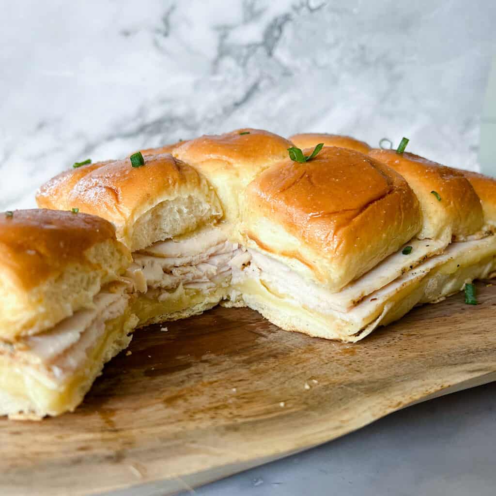 Easy Turkey Sliders with Butter Sauce - Sunday Supper Movement