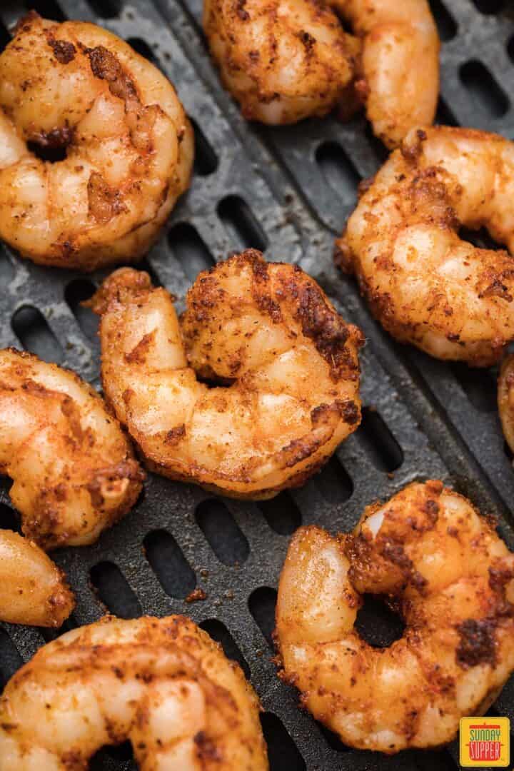 5 Minute Air Fryer Shrimp