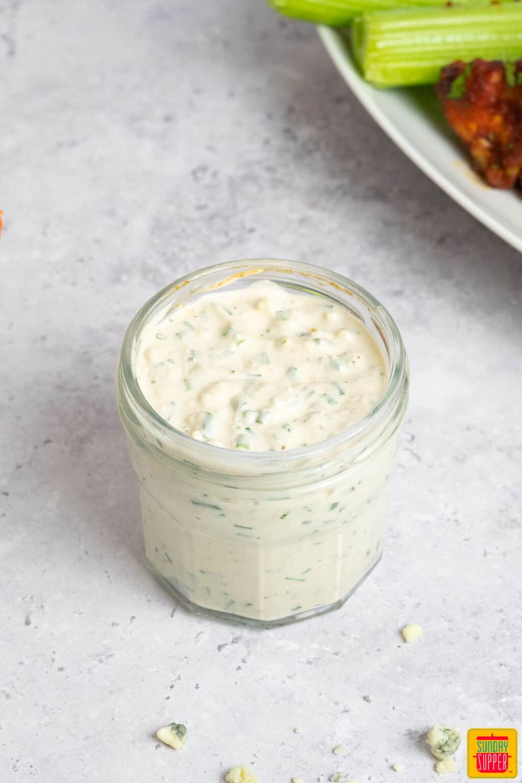 Creamy Blue Cheese Dressing Recipe -Quick and Delicious