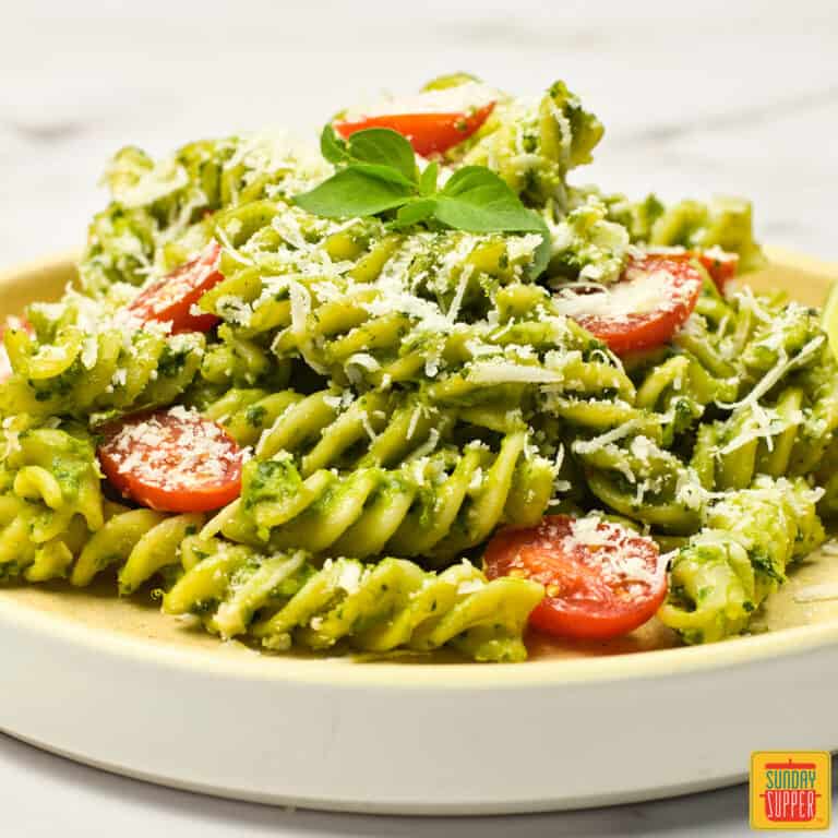 Creamy Avocado Pasta - Sunday Supper Movement