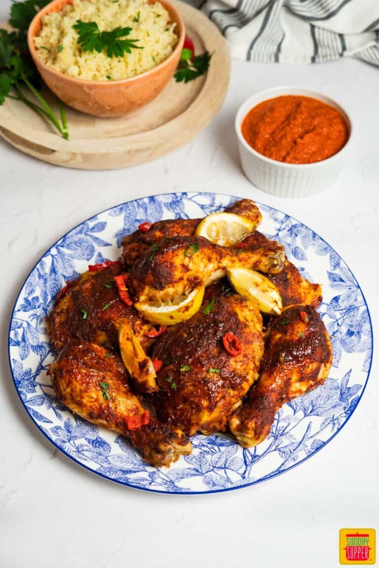 Portuguese Peri Peri Chicken with Homemade Sauce