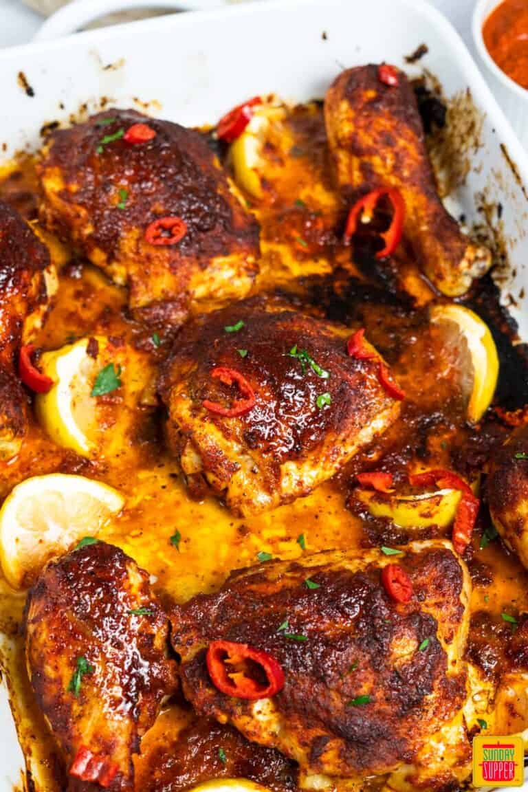 Portuguese Peri Peri Chicken with Homemade Sauce