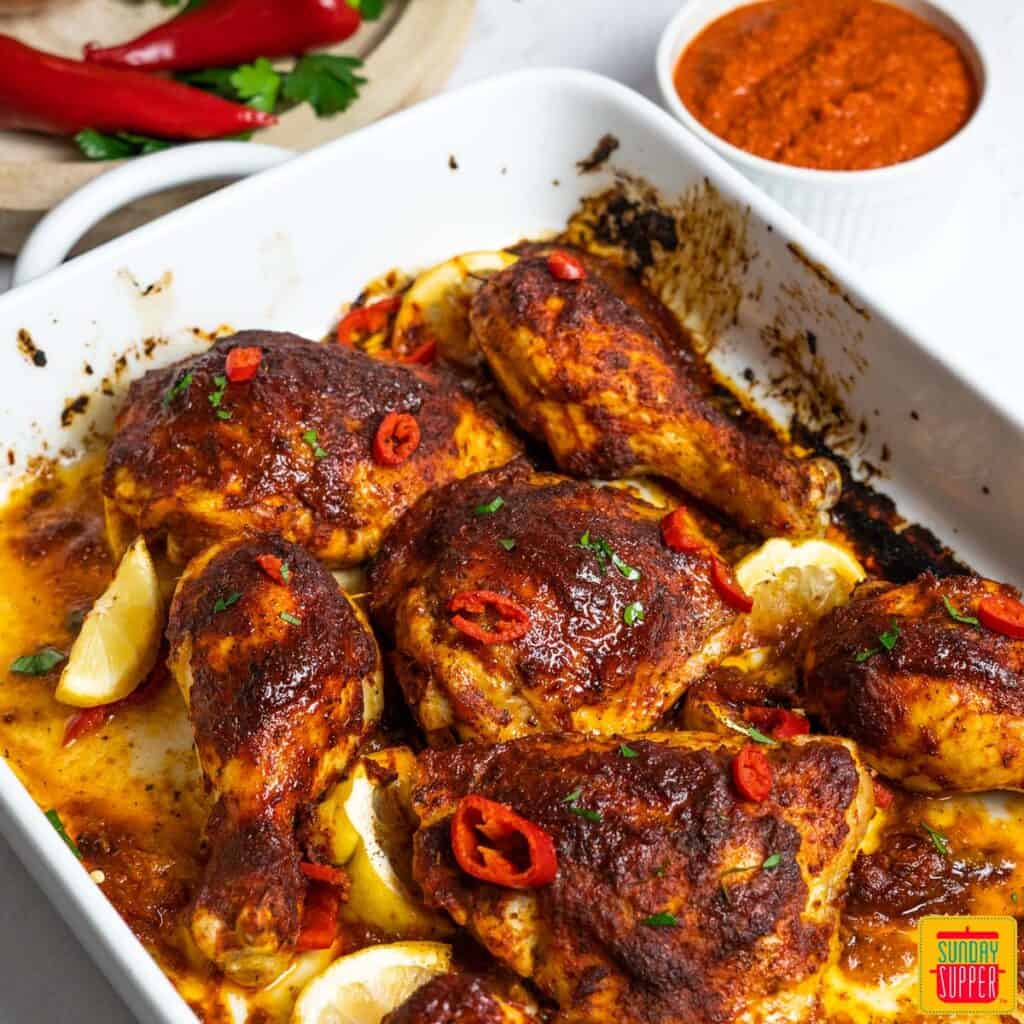 Portuguese Peri Peri Chicken with Homemade Sauce