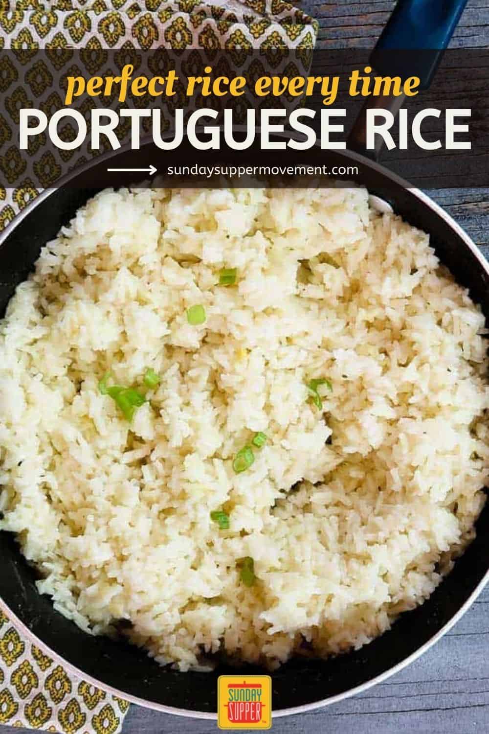 Portuguese Rice - Sunday Supper Movement