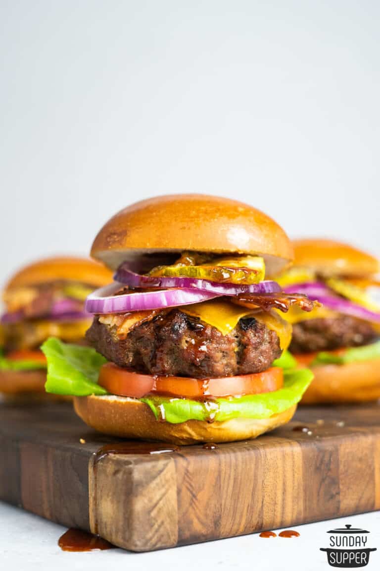 Easy BBQ Burgers with Homemade Sauce & Seasoning
