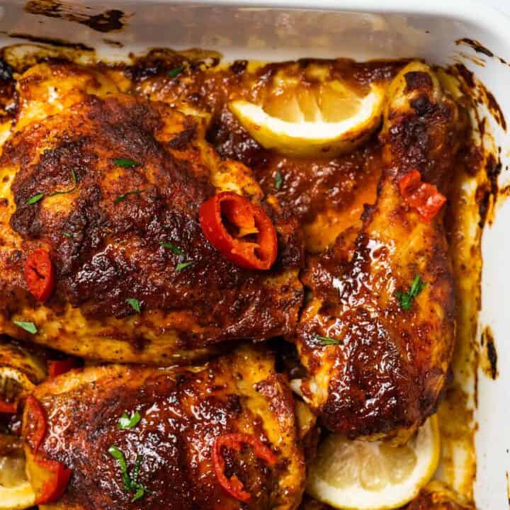 Portuguese Peri Peri Chicken with Homemade Sauce