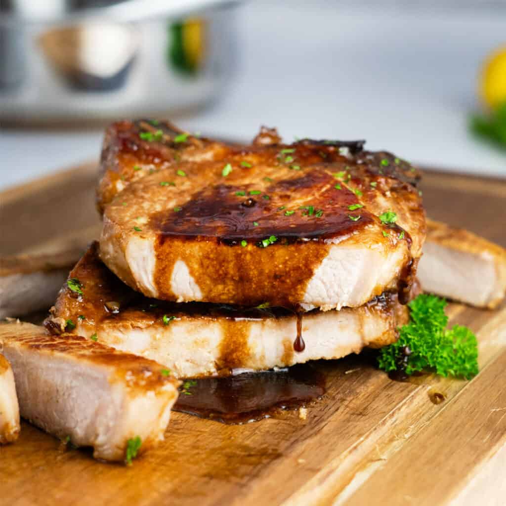 Honey Glazed Pork Chops
