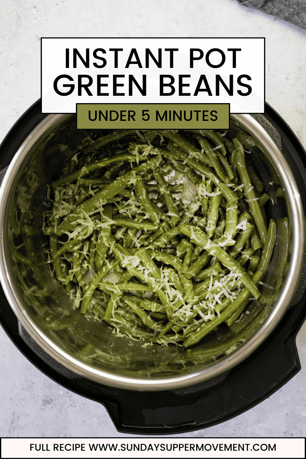 Instant Pot Green Beans