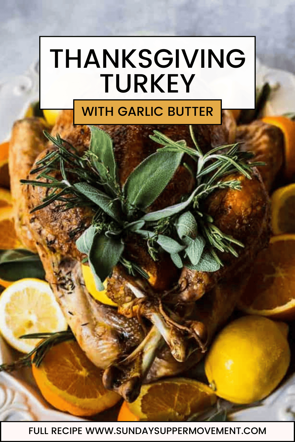 Easy Thanksgiving Turkey (Oven-Roasted)