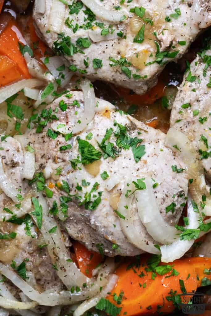 Slow Cooker Pork Chops and Potatoes