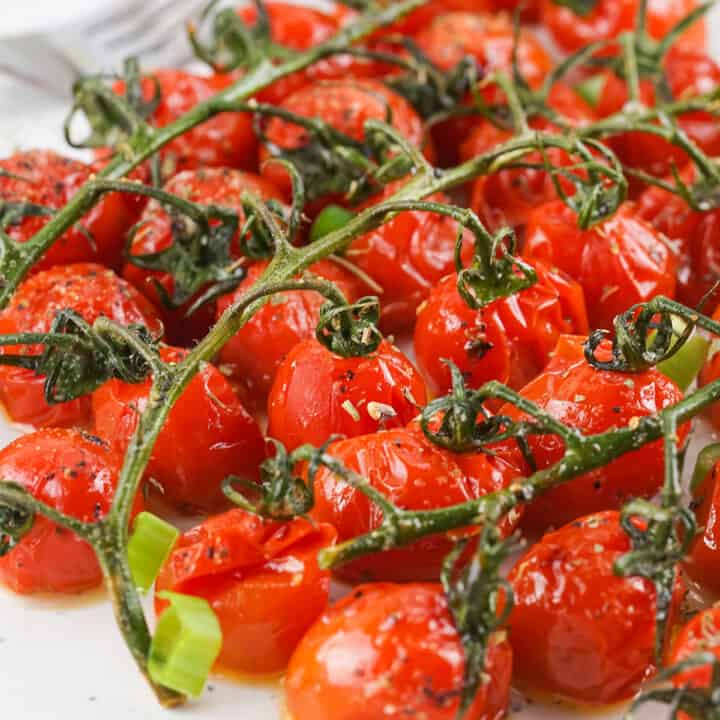 Blistered Tomatoes - Sunday Supper Movement