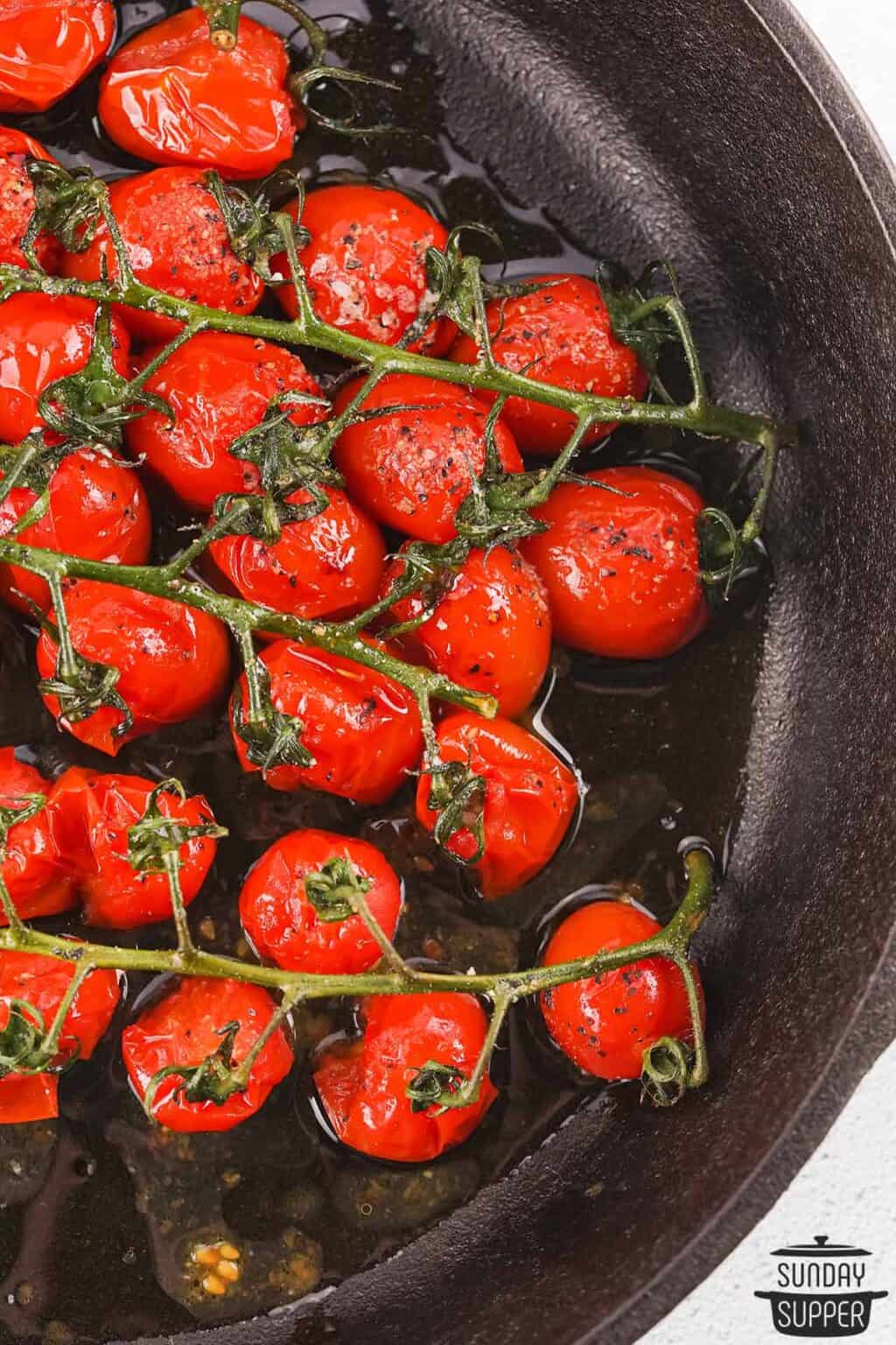 Blistered Tomatoes