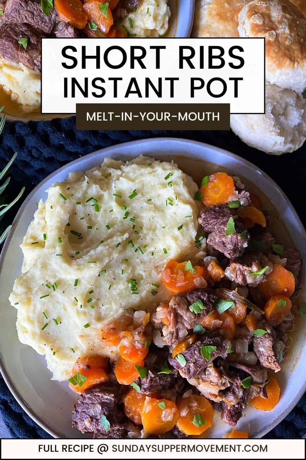 Instant Pot Short Ribs