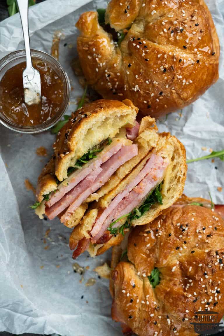 Ham and Cheese Croissant Recipe