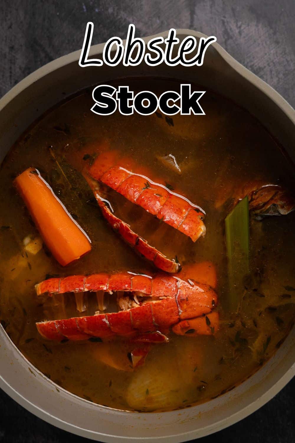 Lobster Stock from Leftovers