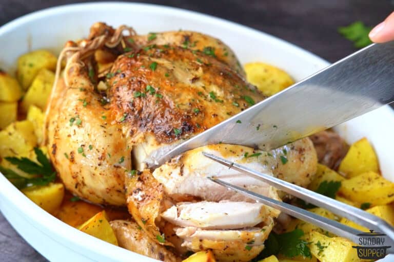 Juicy Oven Roasted Chicken