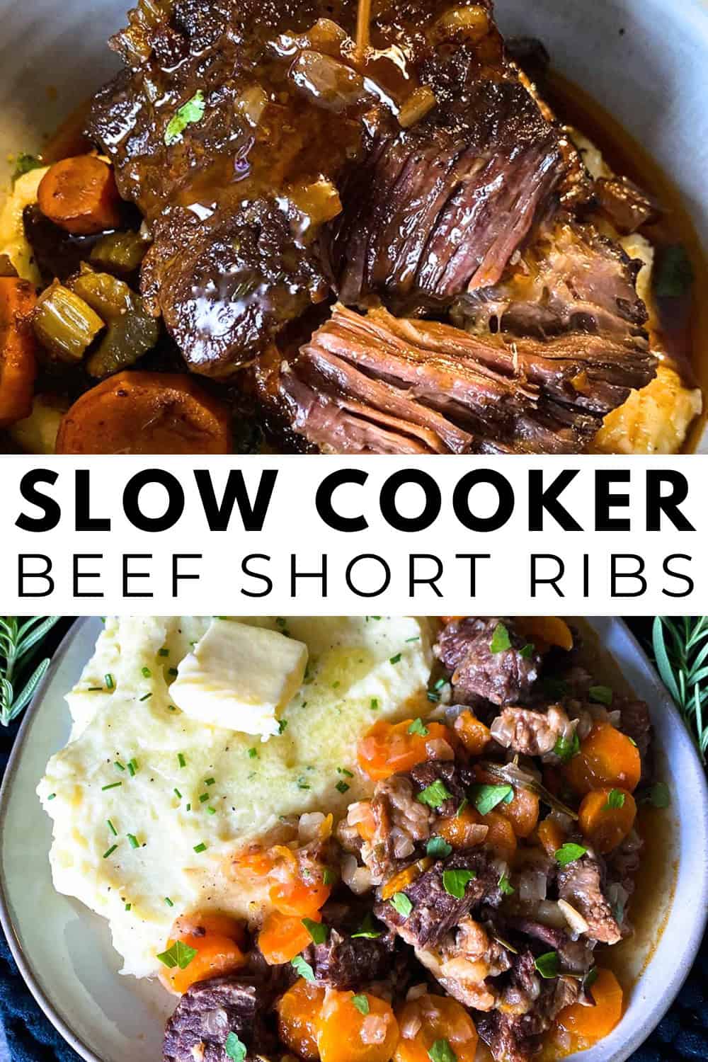 Slow Cooker Short Ribs - Sunday Supper Movement