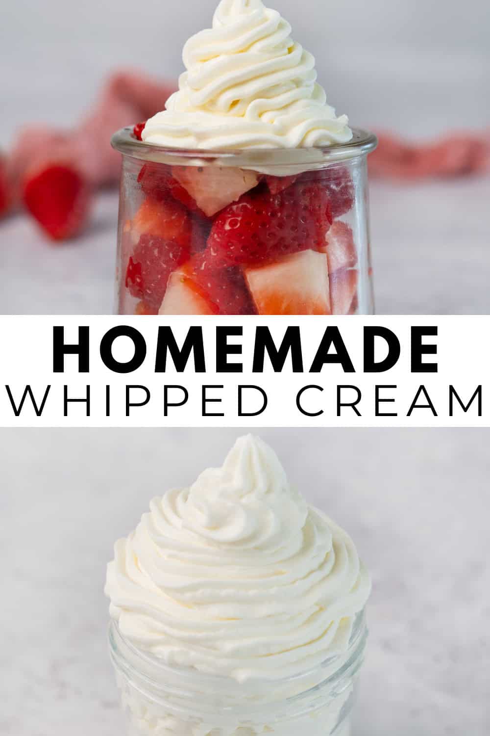 Dessert Whipped Cream