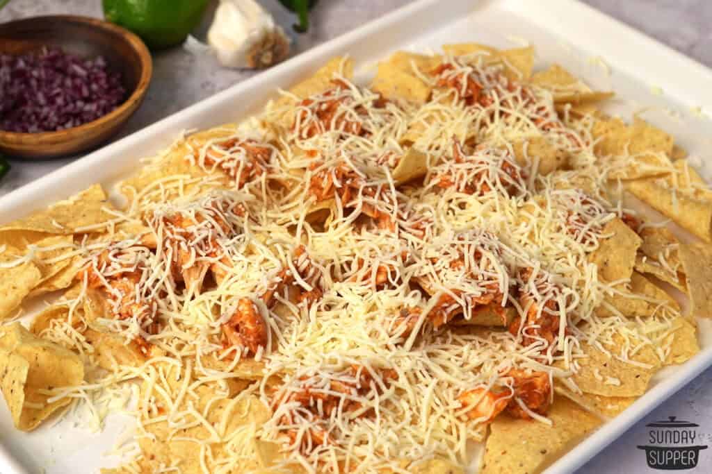 BBQ Chicken Nachos