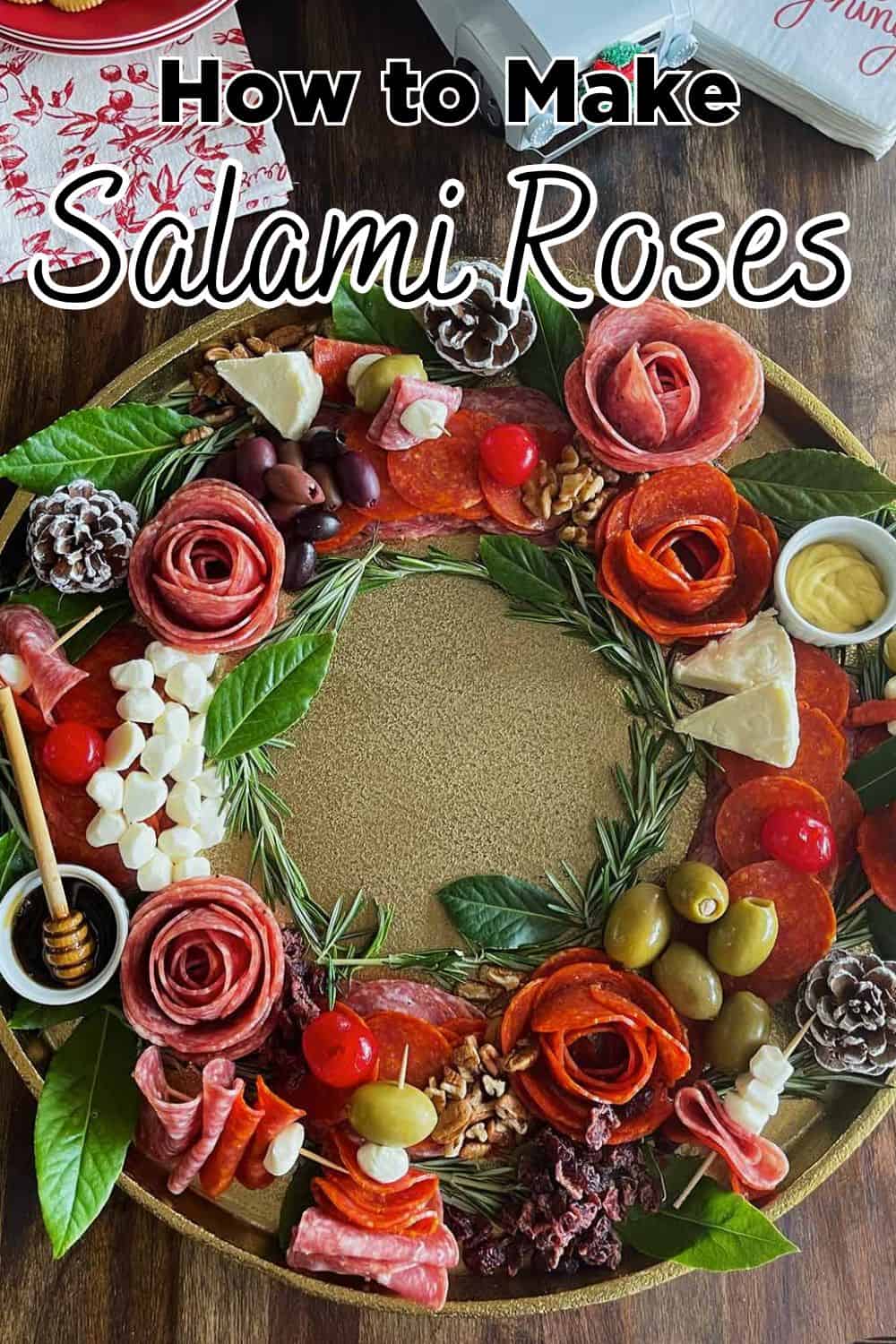 How to Make Salami Roses