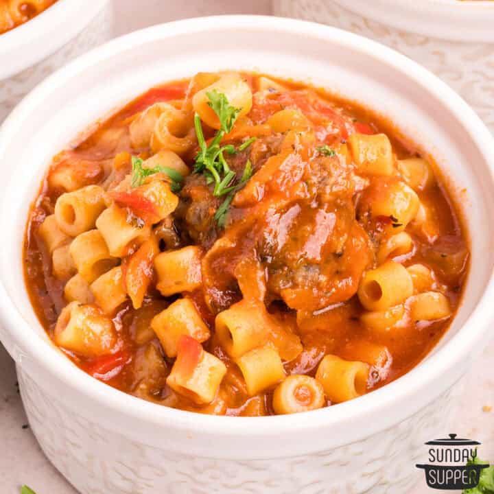 30-Minute Meatball Soup - Sunday Supper Movement