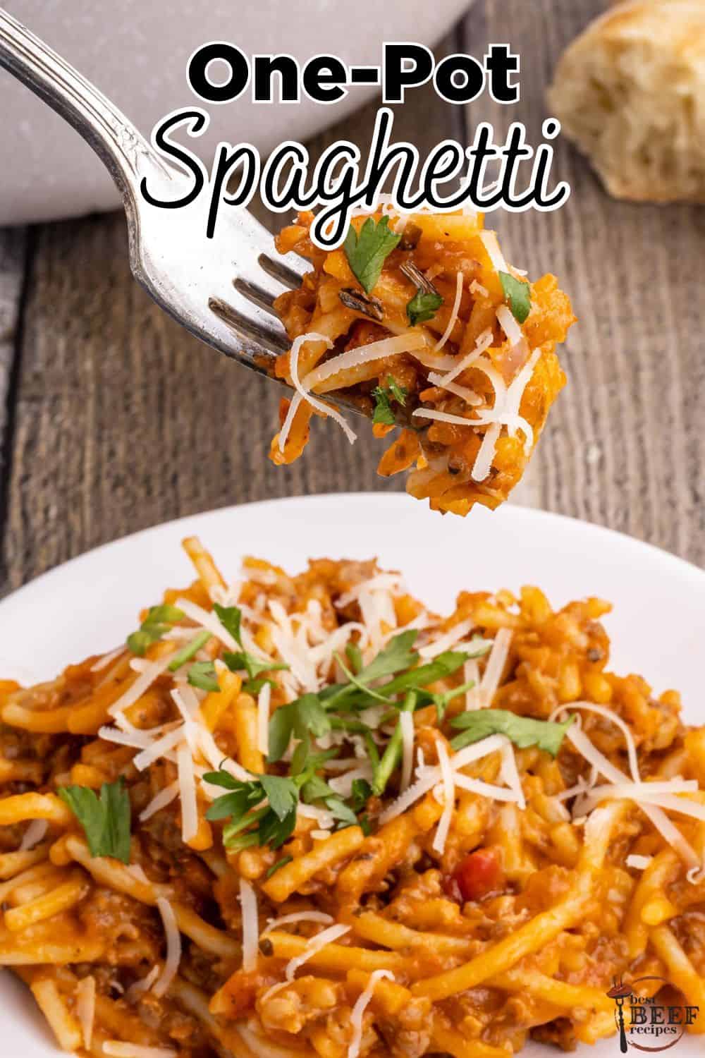 One Pot Spaghetti - Sunday Supper Movement