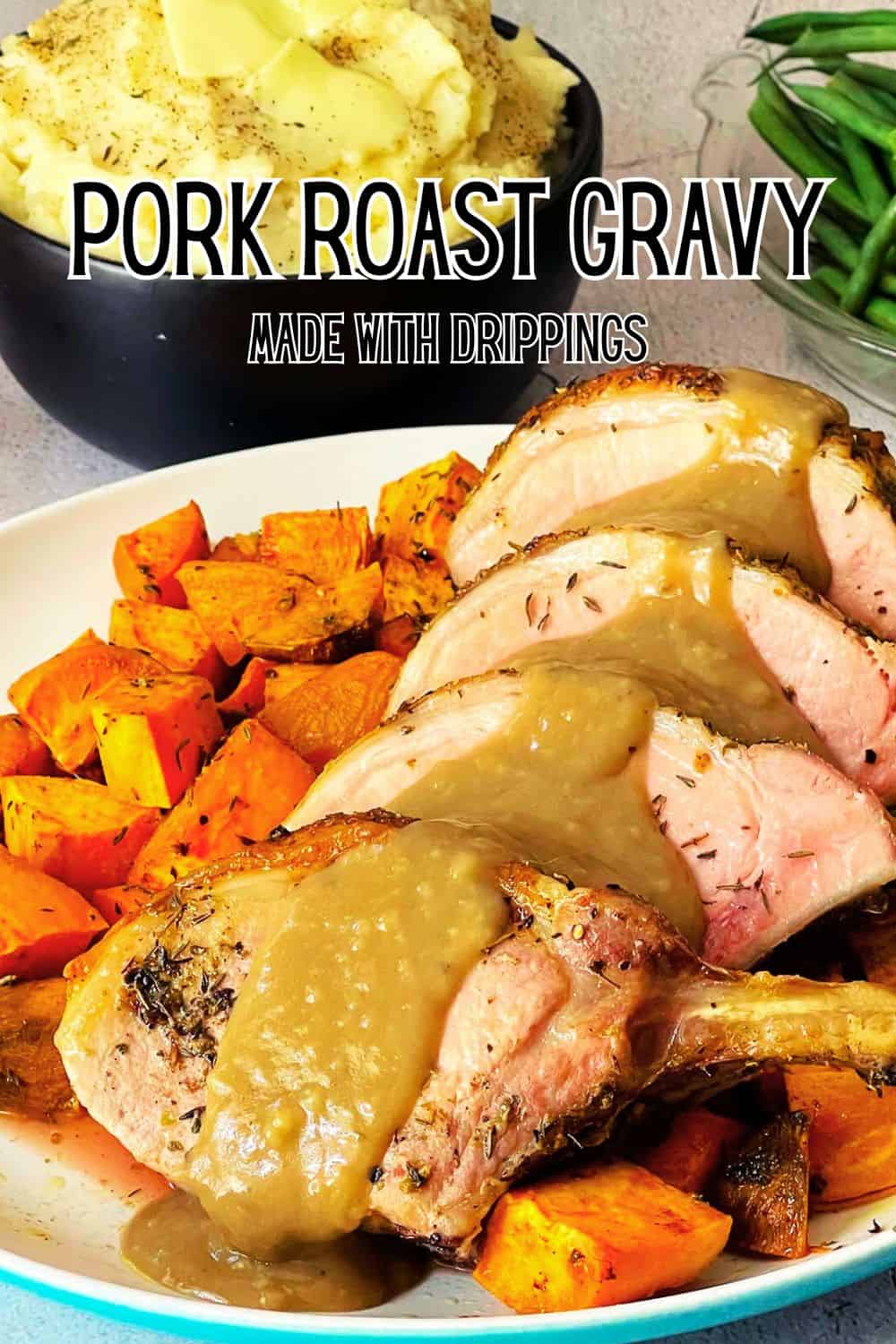 Homemade Pork Gravy from Roast Drippings